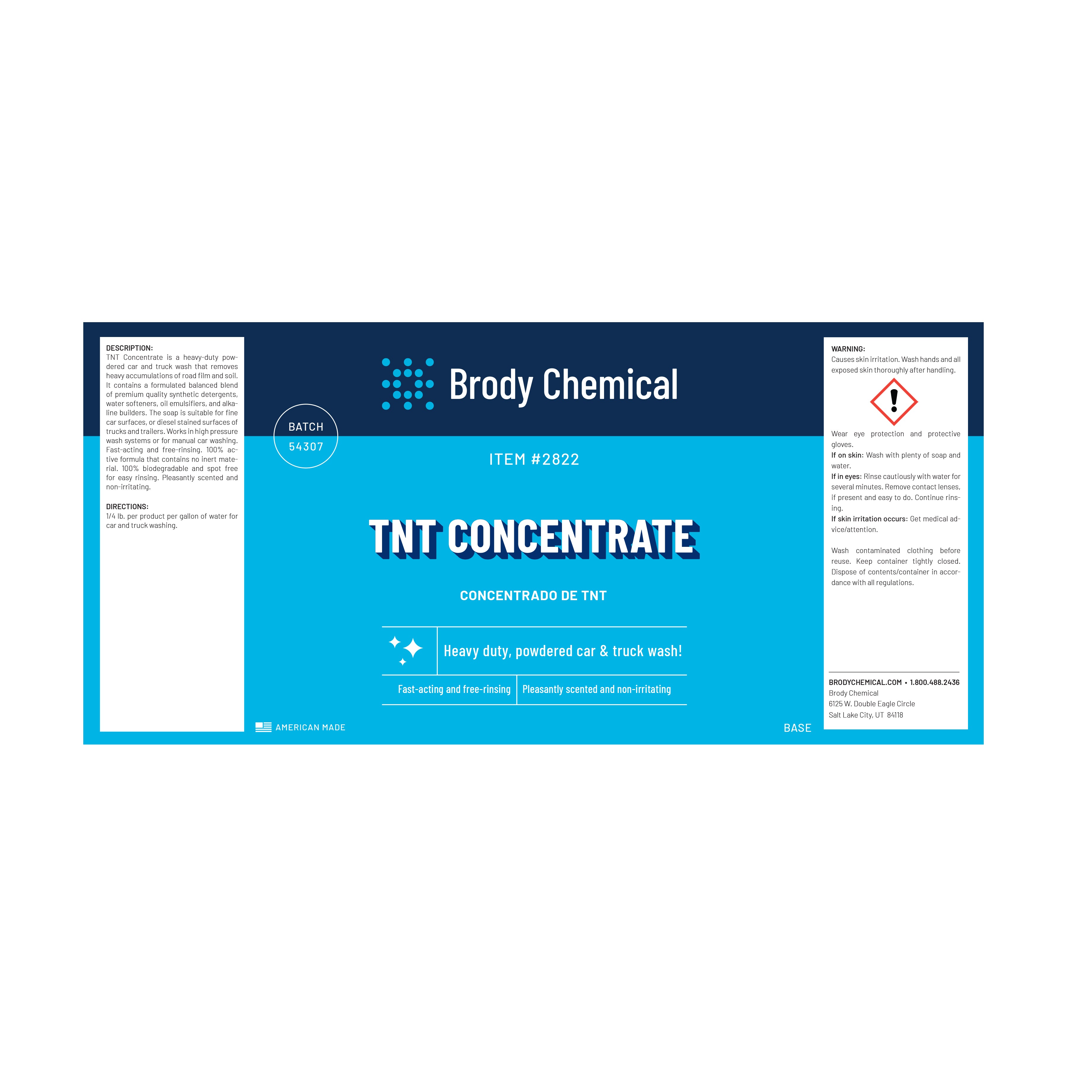 TNT CONCENTRATE POWDER – Brody Chemical