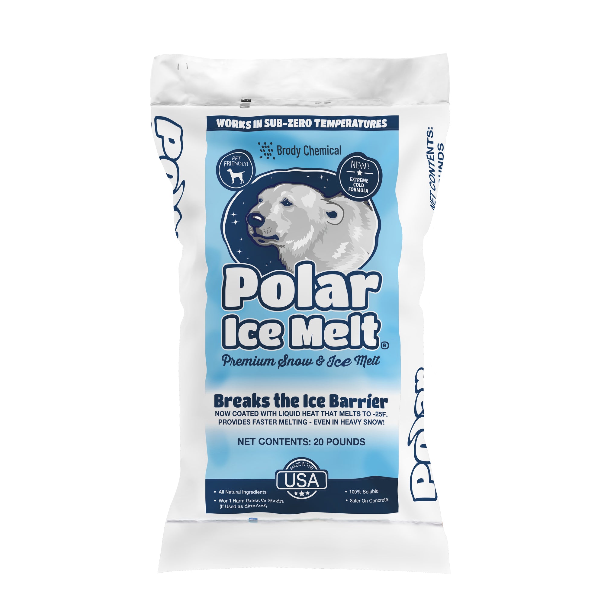 Polar Ice Melt natural granular deicer - Brody Chemical