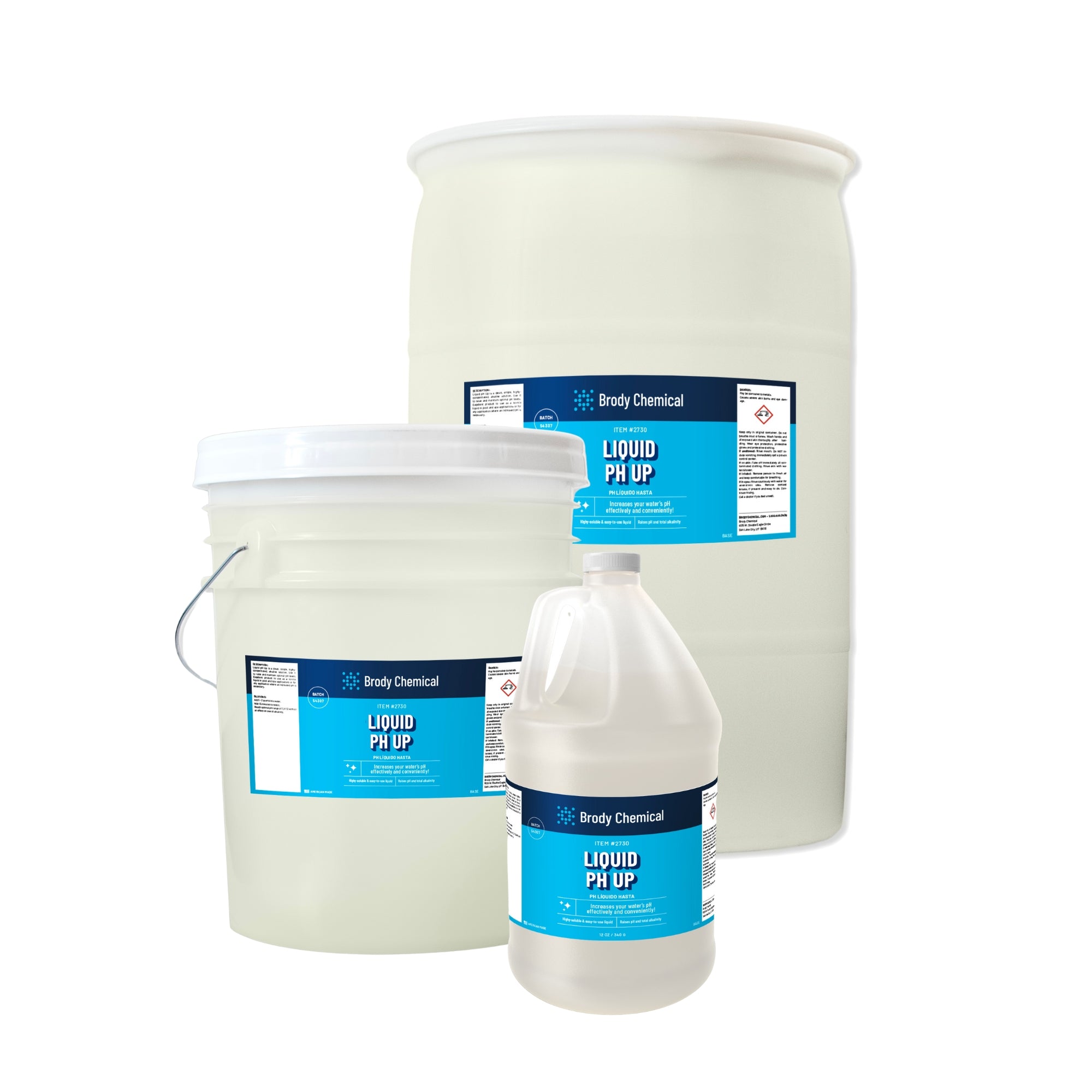 Ph Up Liquid - to raise and maintain optimal pH levels – Brody Chemical