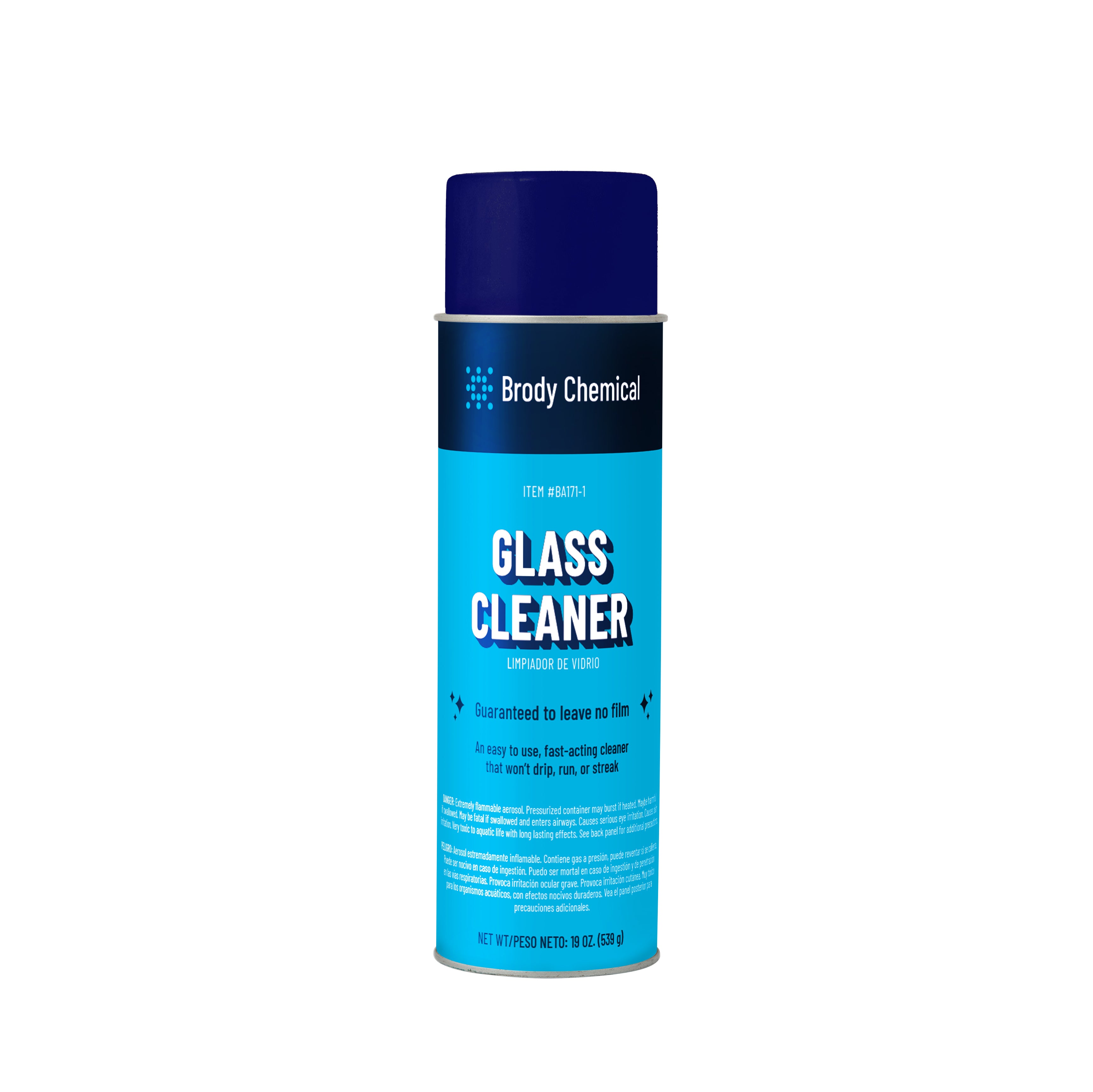 GLASS CLEANER AEROSOL – Brody Chemical