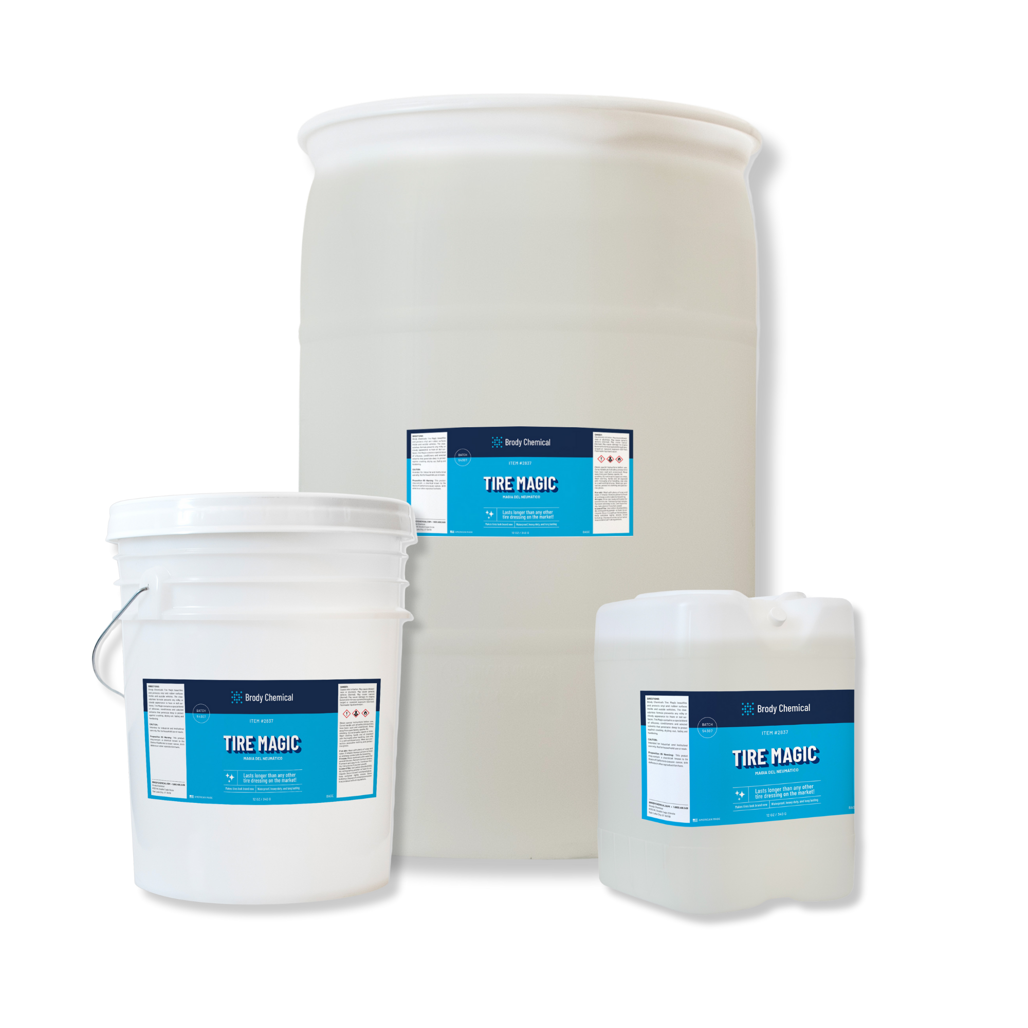 Tire Magic - Waterproof Tire Protection and Shine – Brody Chemical