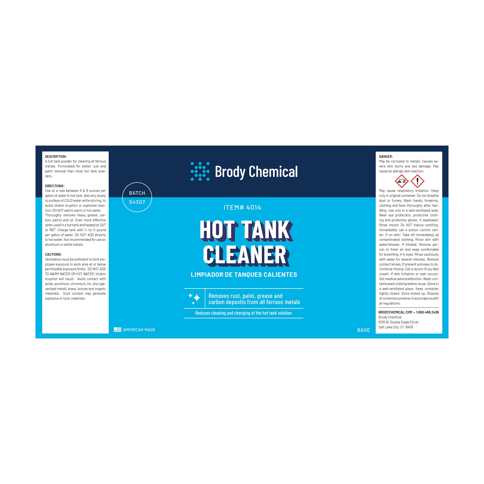 HOT TANK CLEANER to work quickly | Brody Chemical